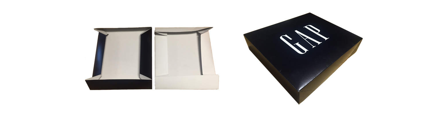 Collapsible Retail Boxes - Apparel Gift Boxes