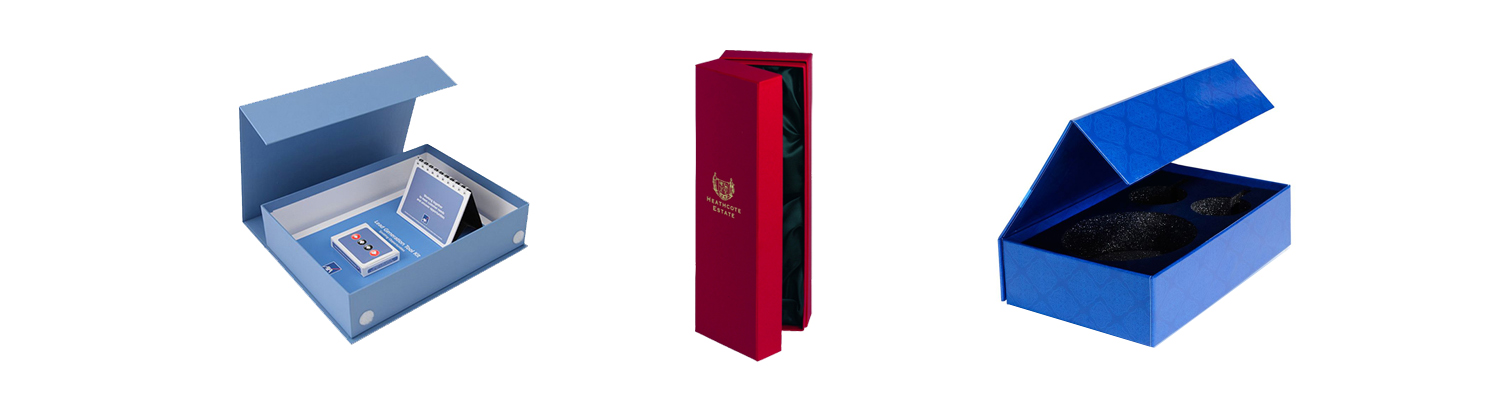 Hinged Lid Rigid Boxes - Paper Bags & Printed Paper Bags & Printed ...